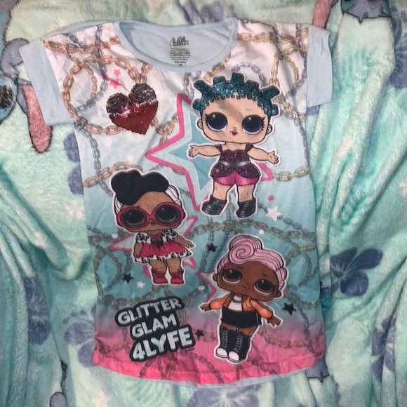 L.O.L. Surprise! | Pajamas | Lol Surprise Glitter Glam 4lyfe Kids ...